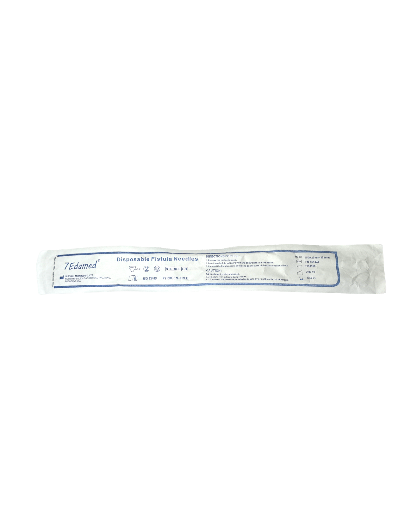 A/V fistula needles - Tedamed